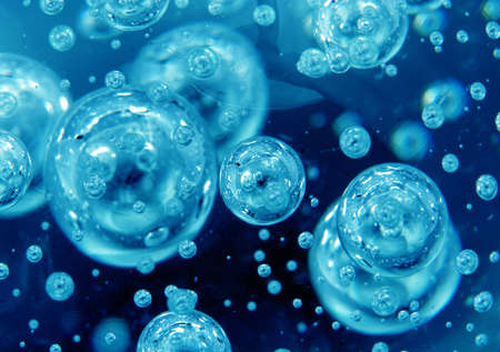 Bubbles close-up - Stock Image - Everypixel