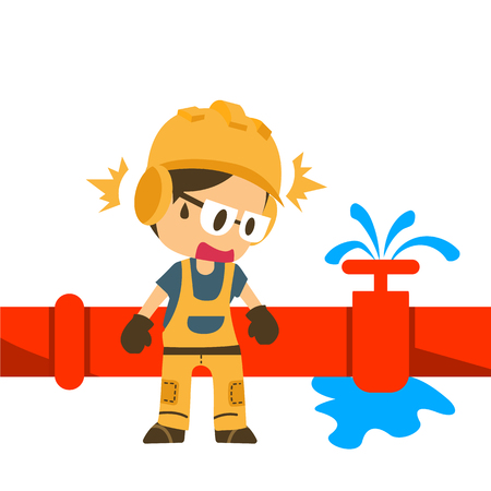 Vector of Water leaking with - ID:100831091 - Royalty Free Image - Stocklib