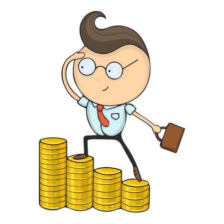 Young Entrepreneur Cartoon