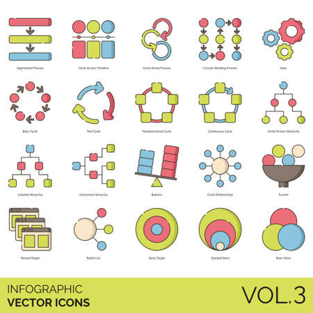 Vector of Infographic icons including - ID:1-144133540 - Royalty Free ...