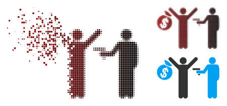 Vector of Vector armed robbery icon in - ID:1-112139205 - Royalty Free ...