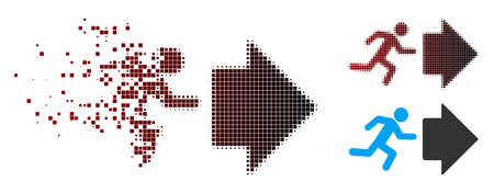 Vector of Vector exit direction icon in - ID:112055658 - Royalty Free ...