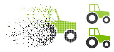 Photo of Wheeled tractor icon in - ID:1-108234357 - Royalty Free Image ...