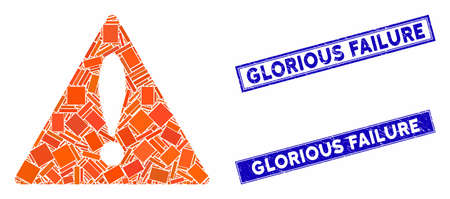 Vector of Mosaic error pictogram and - ID:1-135564231 - Royalty Free ...