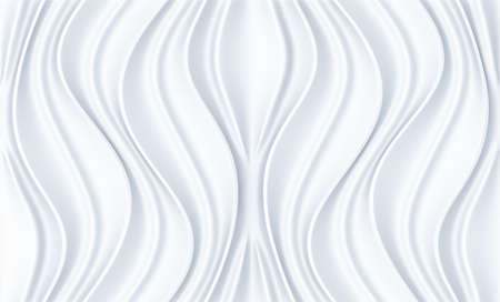 White wave pattern background with seamless wave wall texture ...