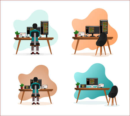 Programmer illustration Stock Images - Search Stock Images on Everypixel