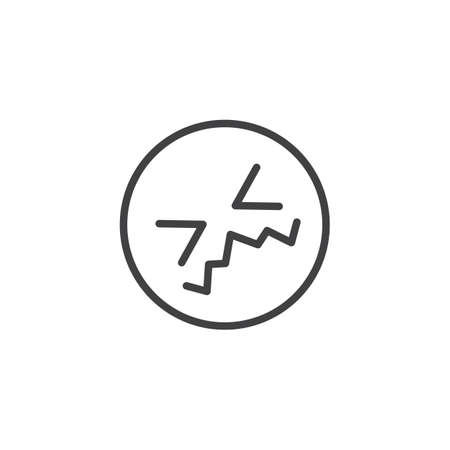 Vector of Confounded Face Emoji line - ID:1-122774541 - Royalty Free ...