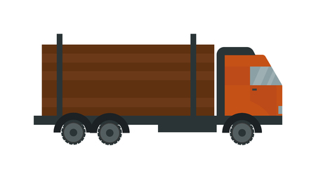 Vector of Timber truck vector. Timber - ID:1-53326759 - Royalty Free ...