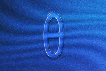 Photo of Theta sign. Theta letter, - ID:1-161212377 - Royalty Free ...