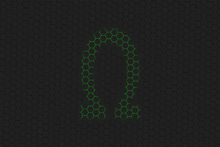 Photo of Omega sign. Omega letter, - ID:1-167645733 - Royalty Free ...