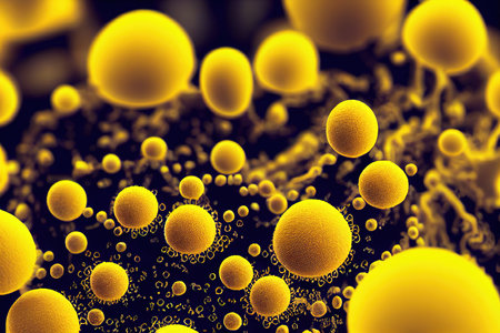 Photo of Yellow bacteria cells - ID:1-192037744 - Royalty Free Image ...
