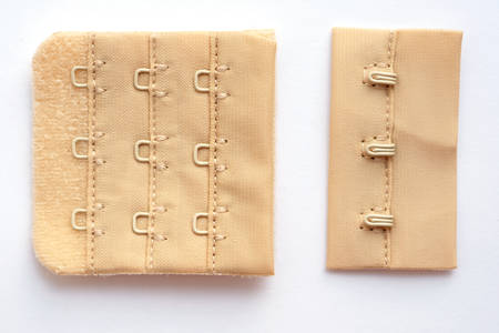 Photo of Hooks and loops for a bra on a - ID:1-141270484 - Royalty Free ...