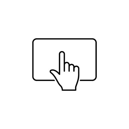 Vector of click touchpad touch gesture - ID:1-139785858 - Royalty Free ...