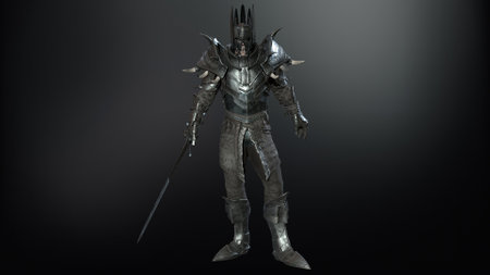 Photo de Death knight 3d render - ID:1-197140460 - image libre de droit ...