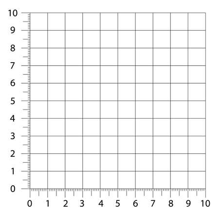Vector of Measured grid. Graph plotting - ID:124781618 - Royalty Free ...