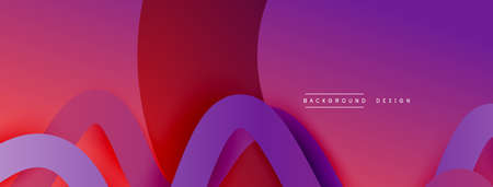 Abstract gradient background with wave line with shadow effect ...