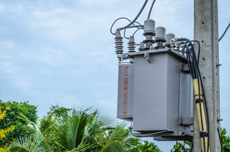 Photo of pole mounted corrugated fin - ID:142868320 - Royalty Free ...