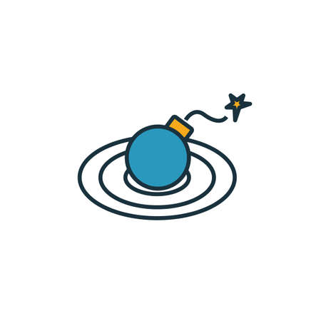 Vector of Scope Of Risk icon. Simple - ID:1-135677122 - Royalty Free ...