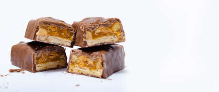 Photo of Two small snickers bars - ID:1-150685473 - Royalty Free Image ...