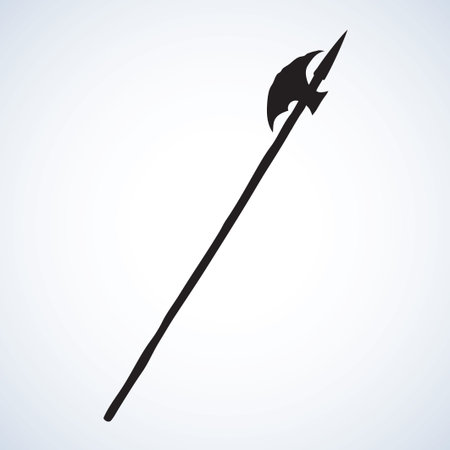 Vector of Viking military iron halbert - ID:1-156695058 - Royalty Free ...