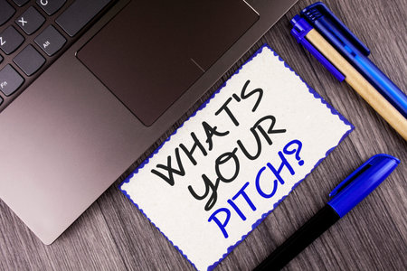 Word writing text What Is Your Pitch Question. Business concept for ...