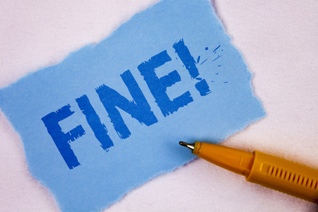 Text sign showing Fine Motivational Call. Conceptual photo No hidden ...