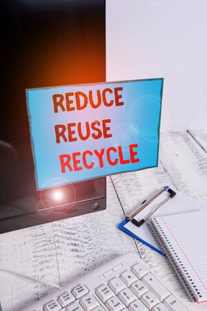 Photo of Writing note showing Reduce - ID:1-133752113 - Royalty Free ...