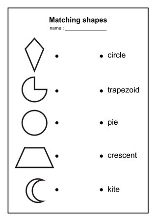 Vector of Identify and color the correct - ID:1-117690231 - Royalty ...