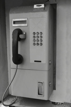 Photo of pay phones in the 90s had - ID:1-170146033 - Royalty Free ...