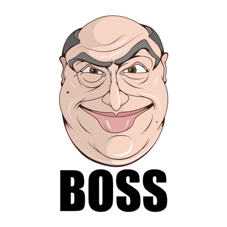 Vecteur de boss character, chief, boss - ID:110949126 - image libre de ...