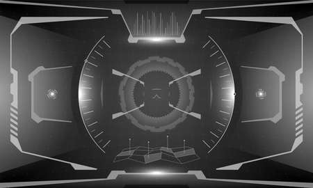 Photo of VR HUD game interface - ID:176469900 - Royalty Free Image ...