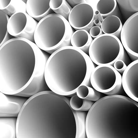 Lot of folded steel pipesの写真素材 [40010874176] - イメージマート