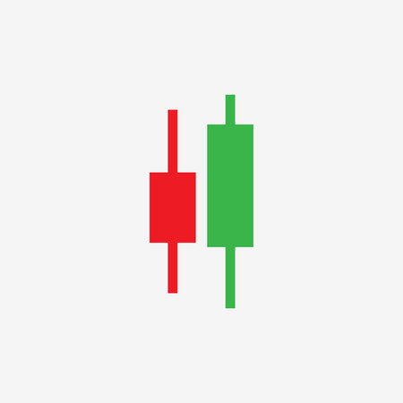 Vector of Candlestick chart icon. Stock - ID:1-152887401 - Royalty Free ...