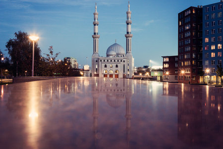 Essalam Mosque. Rotterdam, South Holland, Netherlandsの写真素材 [40035804573 ...