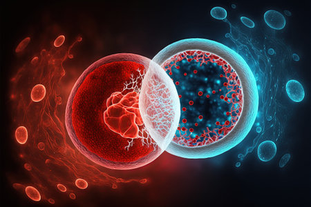 Photo of fantasy Cellular mitosis, - ID:1-204877353 - Royalty Free ...