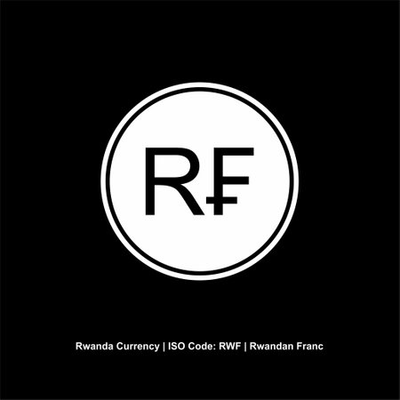Rwanda Currency Symbol, Rwandan Franc Icon, RWF Sign. Vector ...