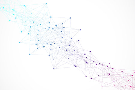 Futuristic Artificial Intelligence and Machine Learning Concept. Human ...