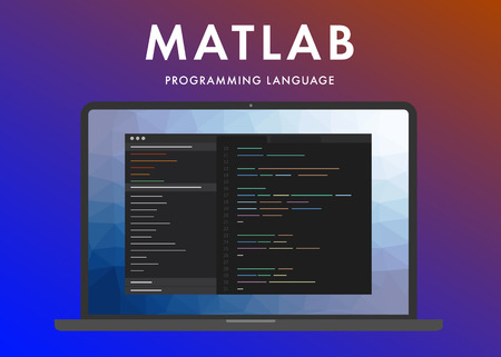 Vector of Matlab programming language. - ID:123635265 - Royalty Free ...