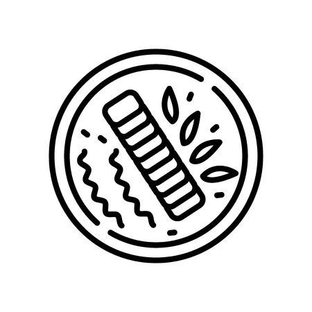 Vector of Char siu icon vector isolated - ID:1-111744091 - Royalty Free ...