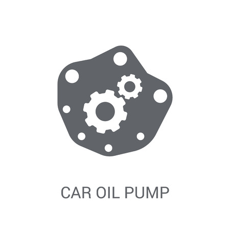 Vecteur de car oil pump icon. Trendy car - ID:111989462 - image libre ...