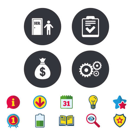 Vector of Human resources icons. - ID:1-84142146 - Royalty Free Image ...