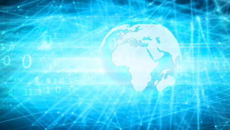 Digital world global networks, globalization and Internet technology ...