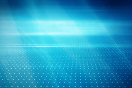 Graphical abstract technology background with grid dots on ground ...