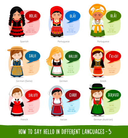 Different Languages Cartoon