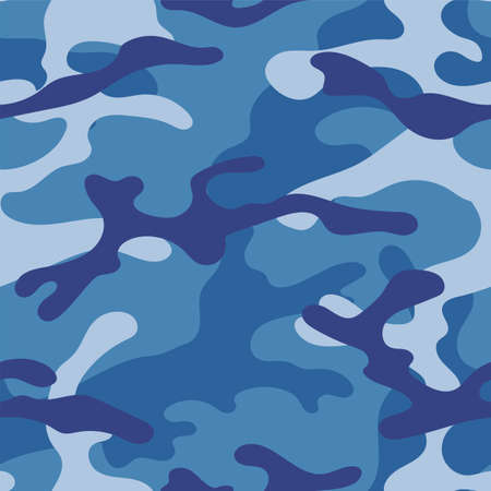 Blue Tiger Camo Wallpaper