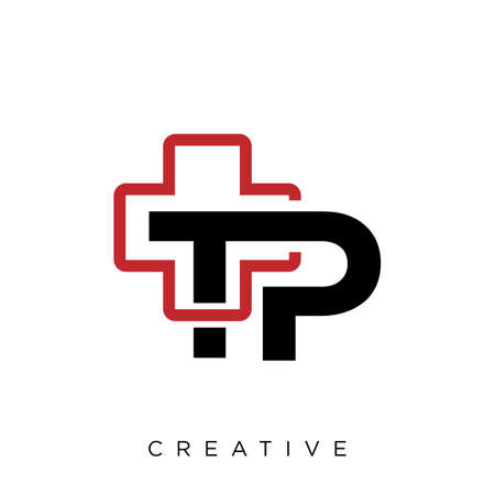 tp health logo design vector icon symbol:: tasmeemME.com