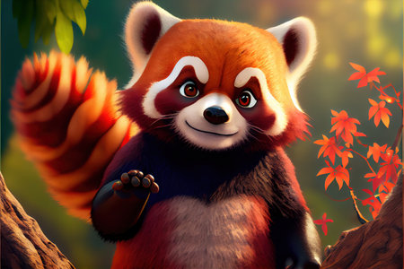 Photo of Giant Red Panda-- The red - ID:1-196331336 - Royalty Free ...