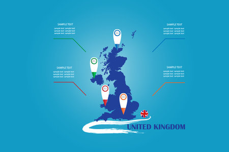 Vector of Infographic of the blind map - ID:1-109580942 - Royalty Free ...