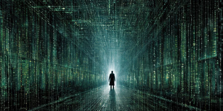 Photo de Generative AI. Binary code - ID:1-204603556 - image libre de droit - Stocklib