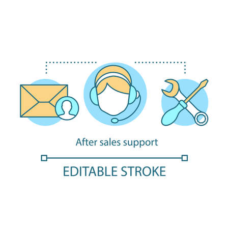 Vector of After sales support concept - ID:1-128248494 - Royalty Free Image - Stocklib